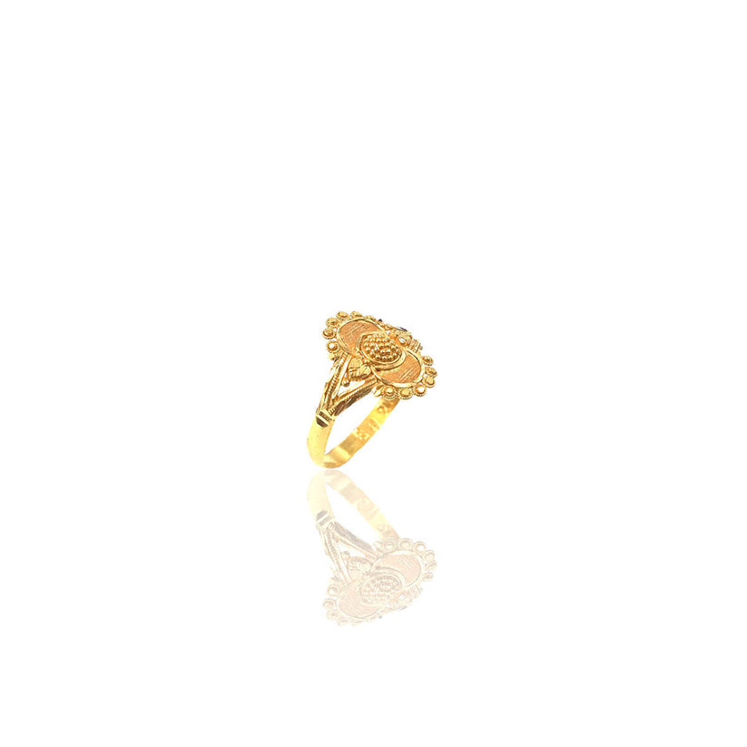 Light Weight Traditional Gold Ring – RK Jewellers